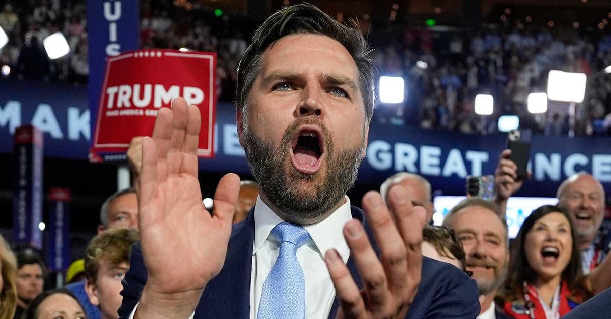 JD Vance did a total backflip on Trump. Now he's the vice presidential ...