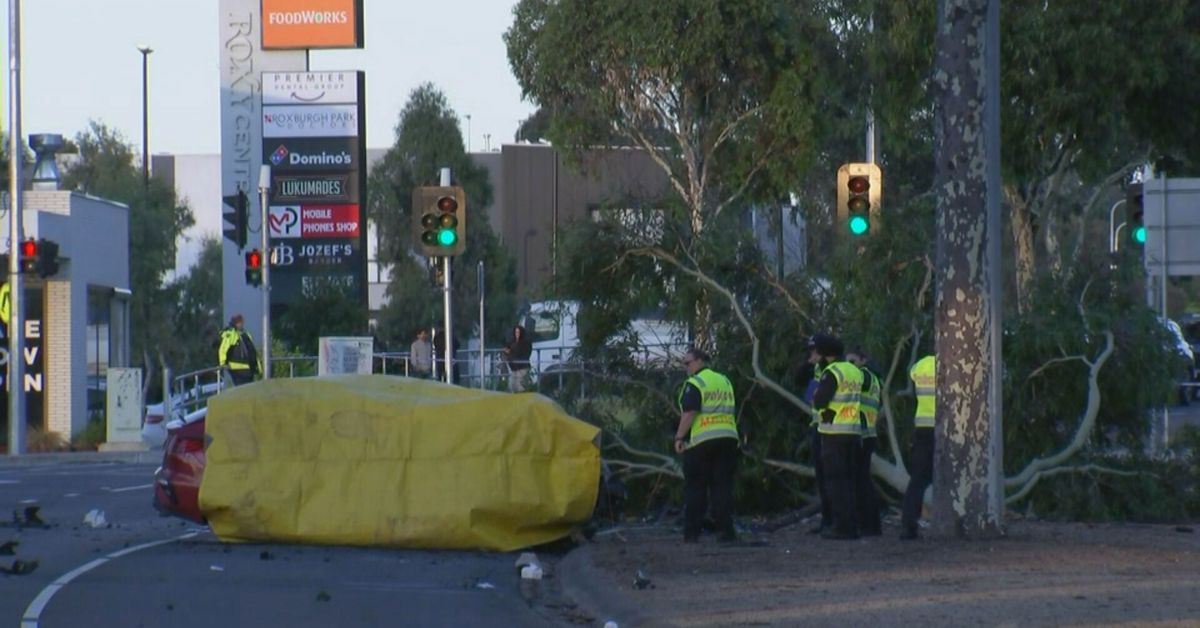 Roxburgh Park: Driver killed in fiery crash in Melbourne's north