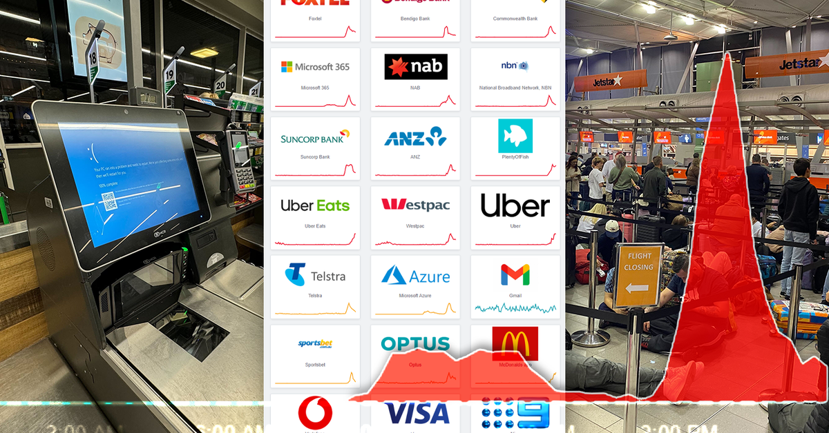 Major tech outage, full list of companies impacted: Major tech outage ...