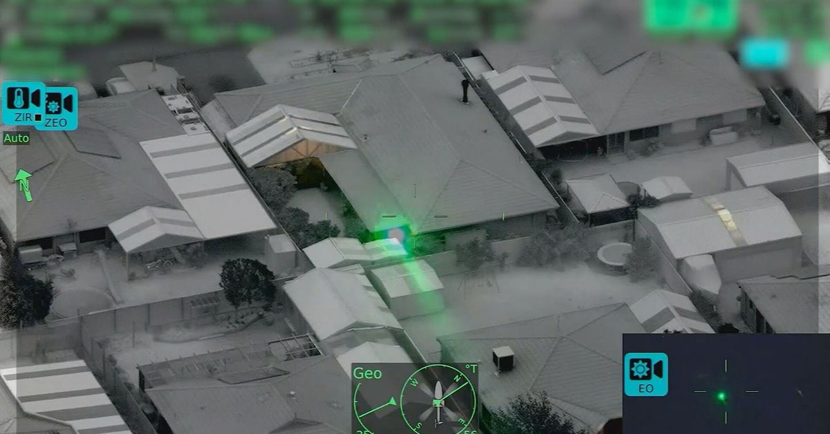 WA: Man arrested after police helicopter hit by laser light