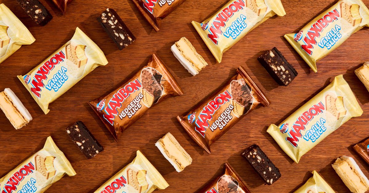 Maxibon celebrates new bakery flavour - vanilla slice and hedgehog ...