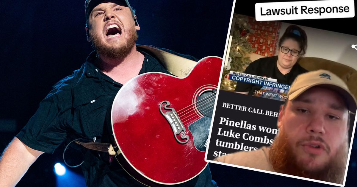 Luke Combs apologises to woman hit with costly legal bill for selling ...