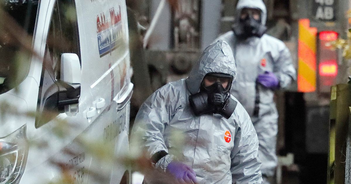 UK sanctions Russia's GRU spy agency over 2018 nerve agent attack
