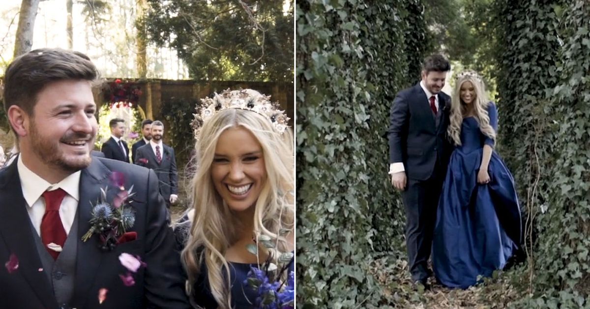 Outlander and Poldark inspires bride on wedding day - 9Honey