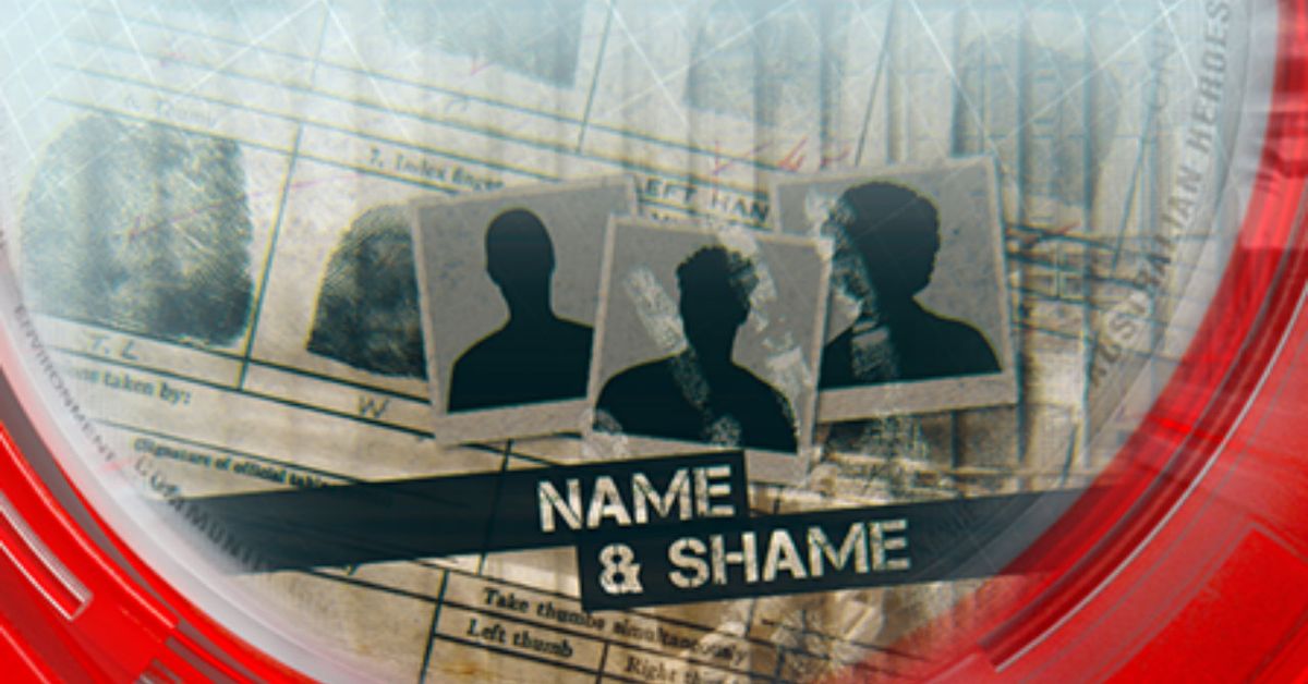 Name and shame