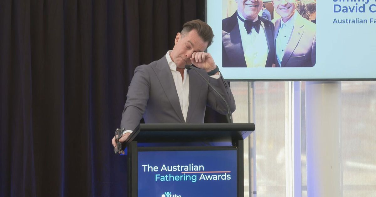 Today Extra host David Campbell named Australian Father of the Year