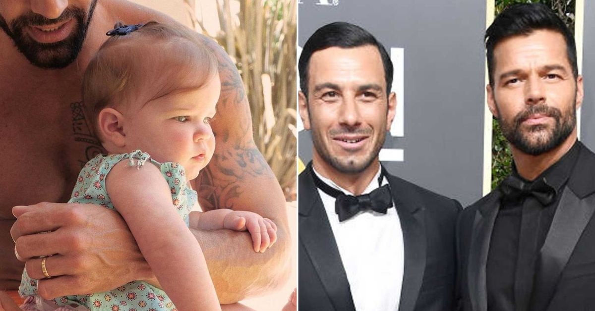 Ricky Martin shares first photo of his daughter Lucia - 9Celebrity