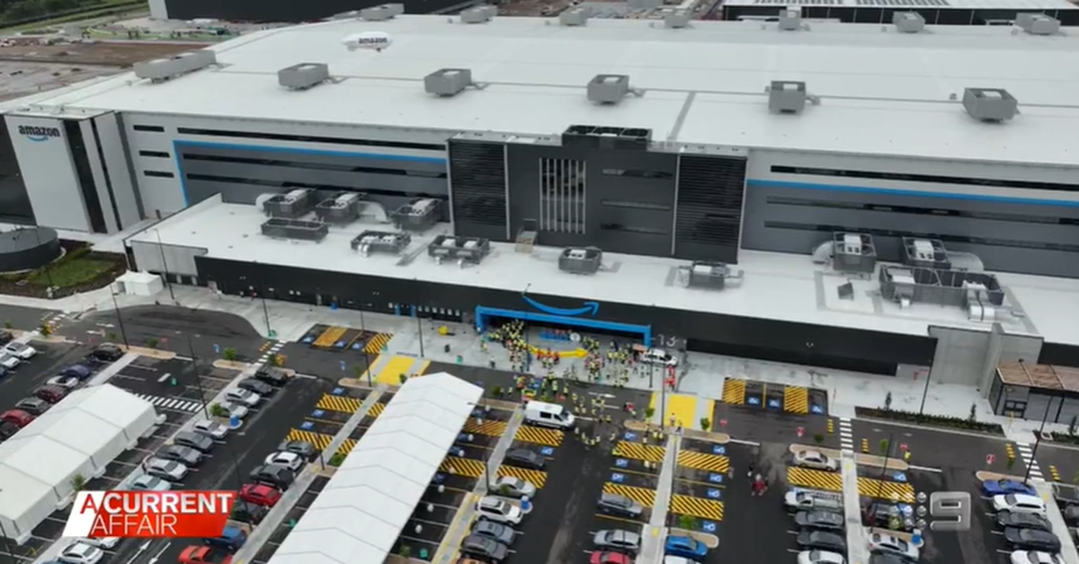 Amazon's new high tech warehouse operation