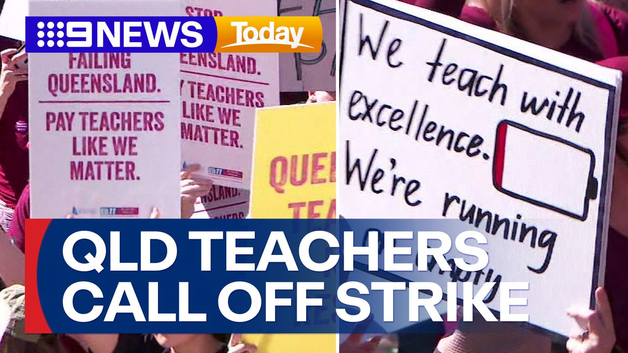Watch 9News Latest Stories - Season 2025 - QLD teachers have abandoned ...