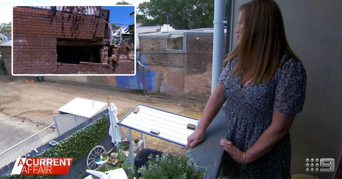 Sydney homes evacuated as neighbouring wall collapses following site ...