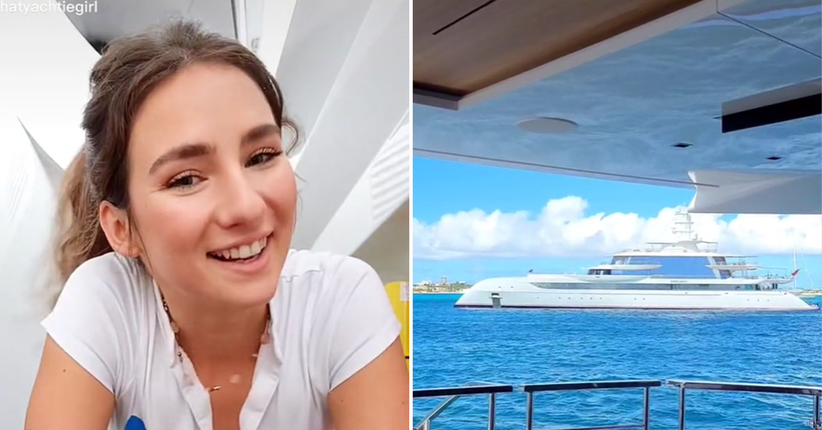 Yacht hostess Emery Wallerich reveals amazing life working on luxury ...