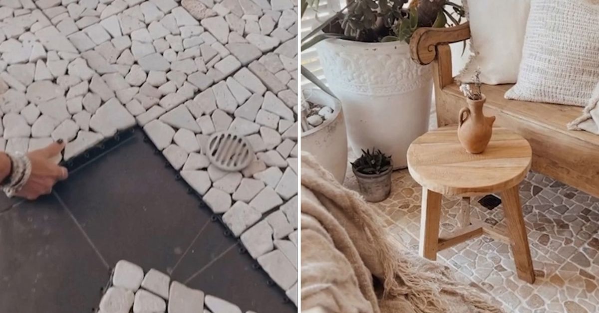 Kmart DIY hacks: Balcony gets a stunning boho-chic makeover using $29 ...