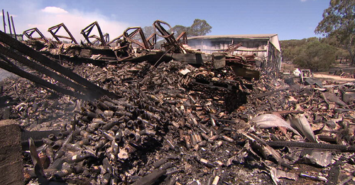 Victoria fires: Homes razed, cattle killed as fires continue to burn