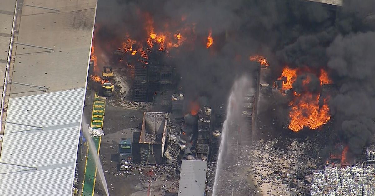 St Marys fire, latest update: Explosive factory fire contained ...