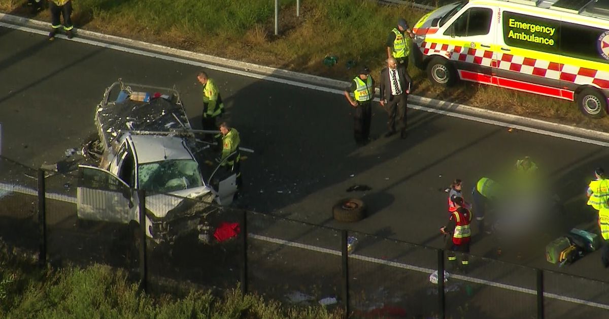 Waterfall crash: One dead, six others injured after three-car pile-up ...
