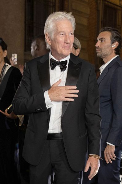 Richard Gere, 76, and wife Alejandra Silva, 42 have date night at Milan ...
