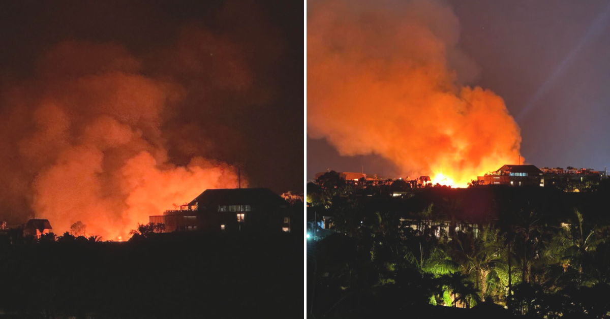 Seminyak Fires: Fire destroys at least 16 Bali villas