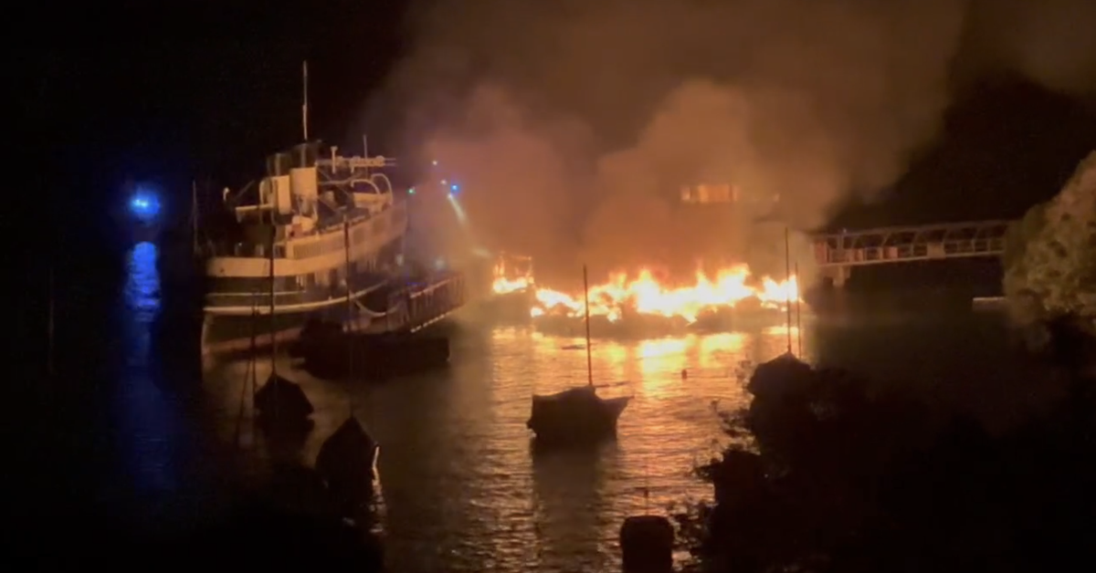 SS South Steyne fire: Historic former ferry escapes serious damage