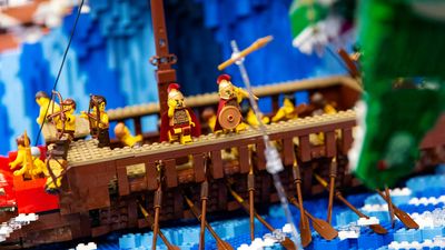 LEGO Masters 2019: Henry and Cade's mind-blowing LEGO Poseidon - nine ...