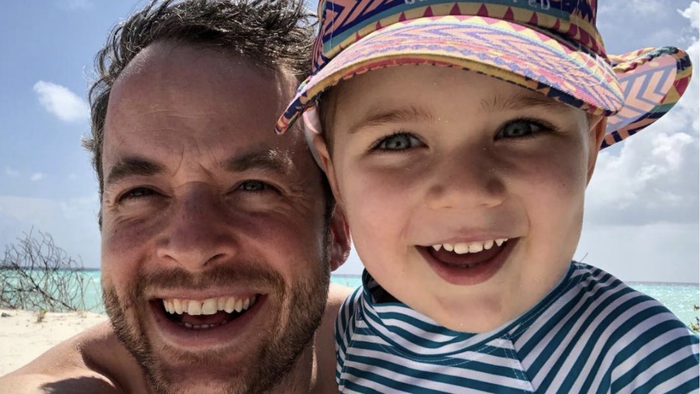 Hamish Blake shares son's hilarious Father's Day note - 9Celebrity