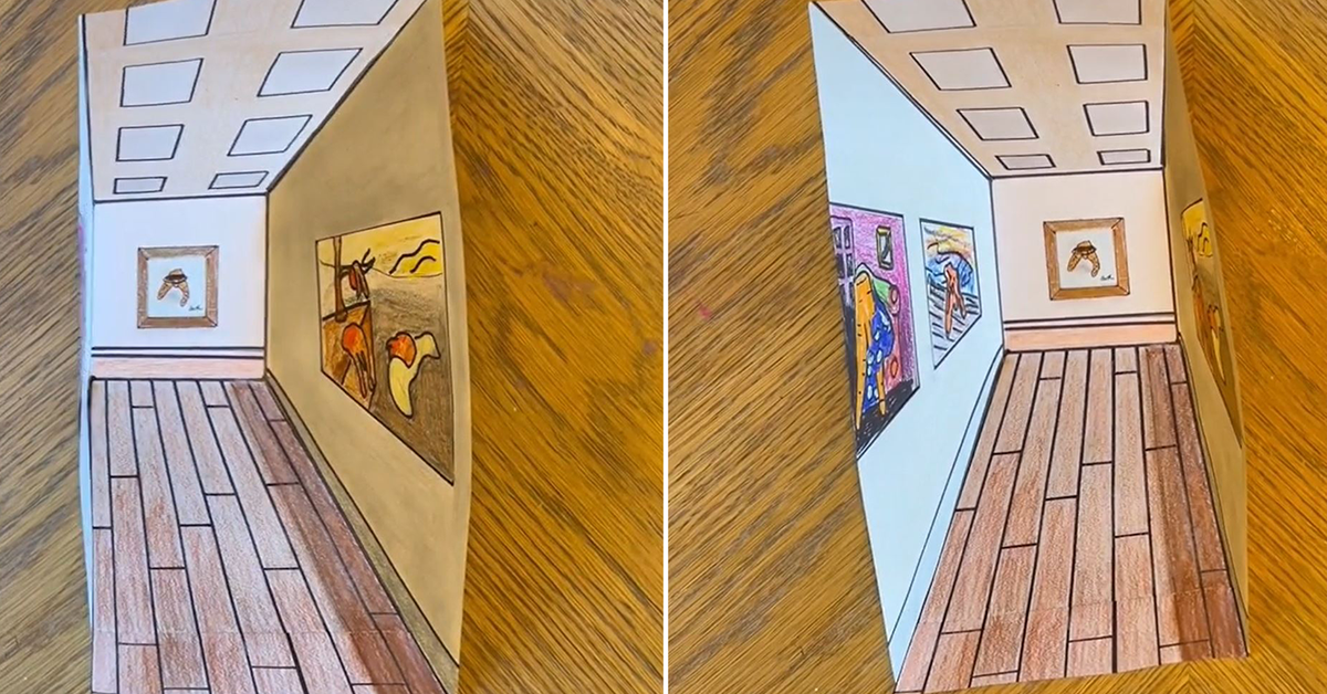 Optical illusion: Reverse perspective leaves everyone's 'brain hurting ...
