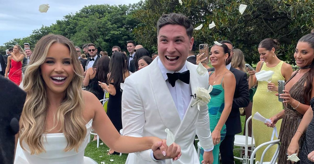 Parramatta Eels player Mitchell Moses ties the knot with longtime ...