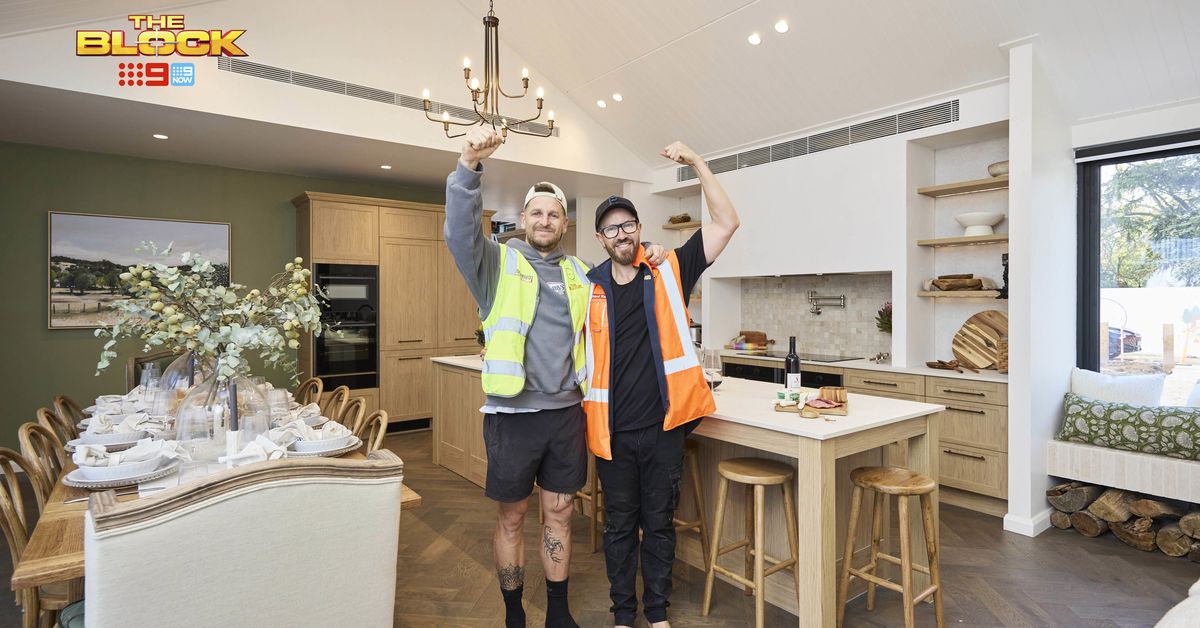 The Block 2025 Room Reveals: Robby and Mat's Kitchen Week 7 | Season 21