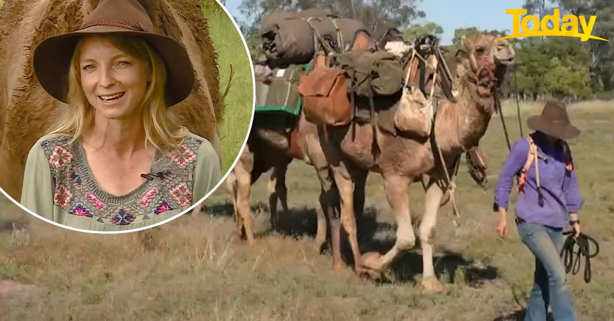 One woman's camel adventure across Australia