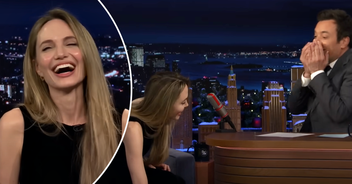 Angelina Jolie goes barefoot in Jimmy Fallon interview, her first talk ...