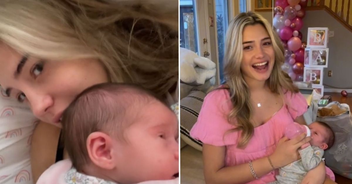TikTok woman Kayla gives birth to surprise baby after having no idea ...