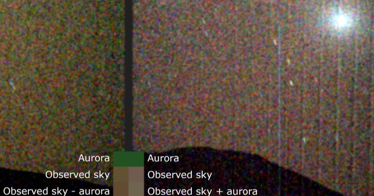 Perseverance: NASA rover spies the first aurora at Mars that's visible ...
