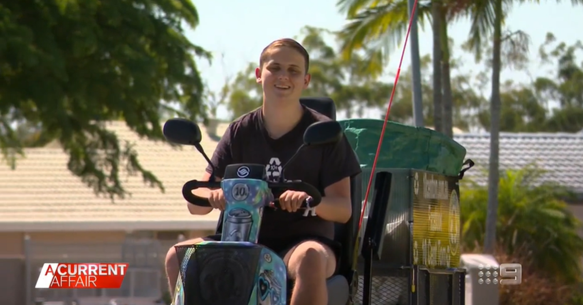 Aussie teen 10 Cent Tom's recycling business mission