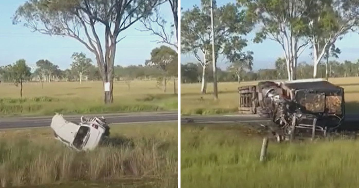 Bruce Highway Crash: Man dies after truck and car collide on Queensland ...