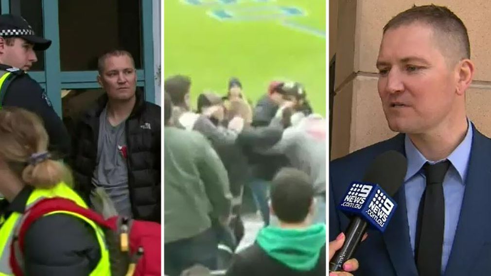 Footy fan who sparked violent AFL brawl at MCG banned from games for ...