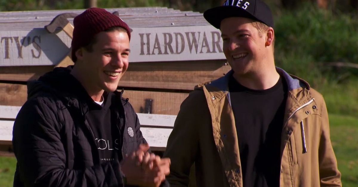 Ben and Andy make a surprise appearance on the Block