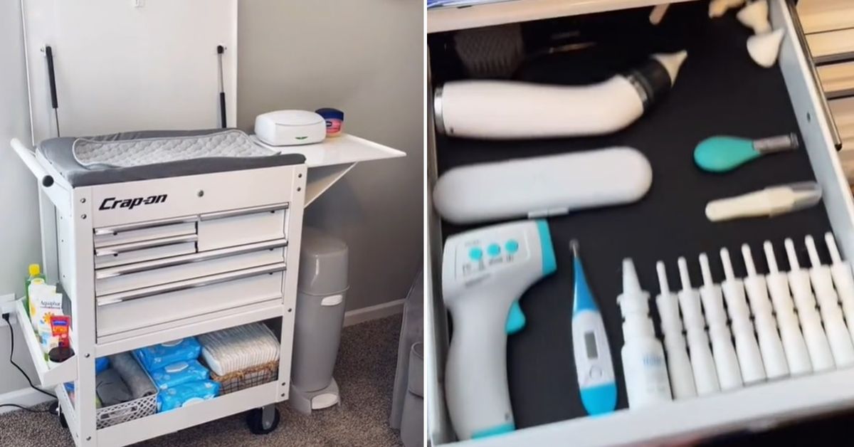 Impressive Nursery: Car-loving dad creates awesome 'Crap-on' nappy ...