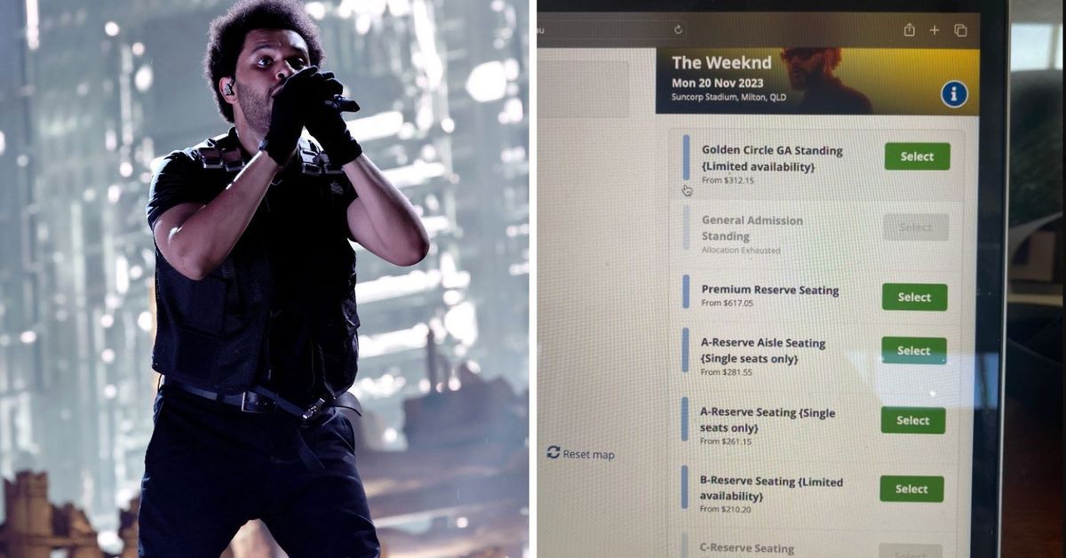 The Weeknd tickets Australia: Aussie fans battle for tickets to The ...