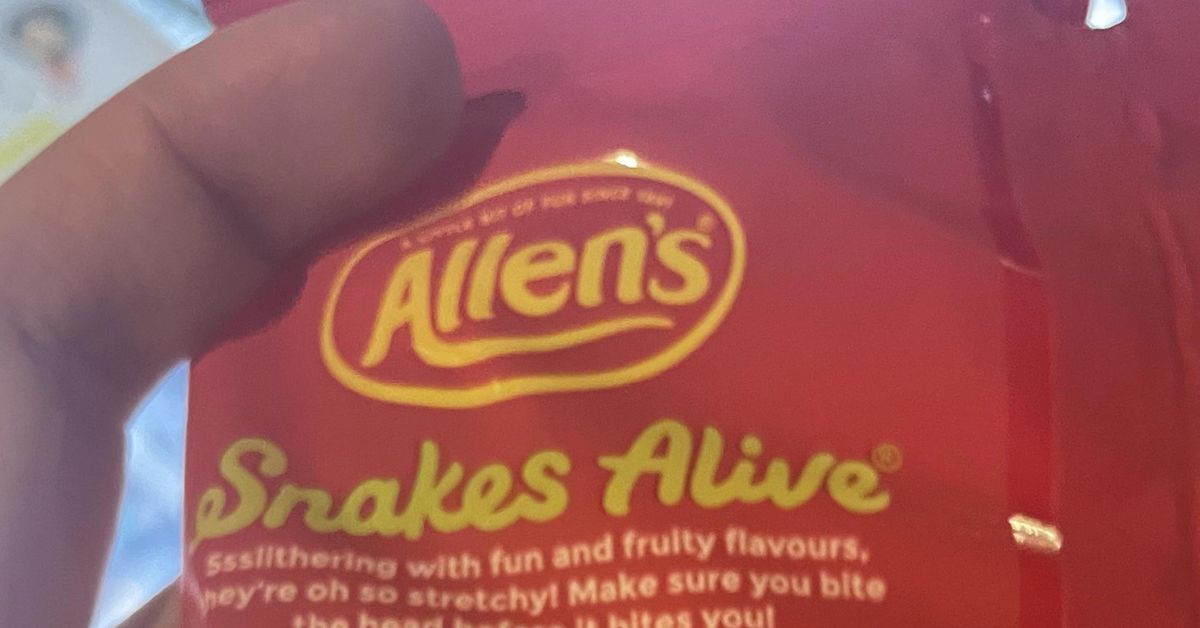 Allens Snakes flavours revealed as strawberry, blackberry, pineapple ...
