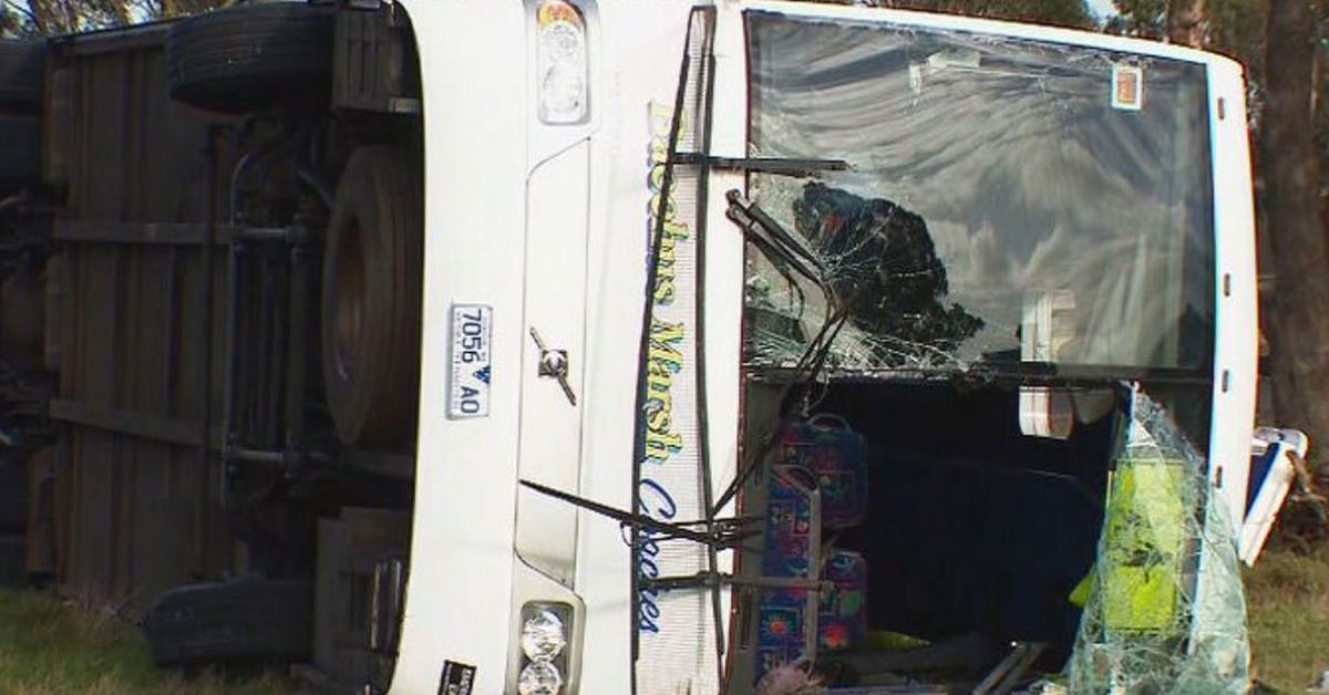 Primary school bus driver describes moment of crash