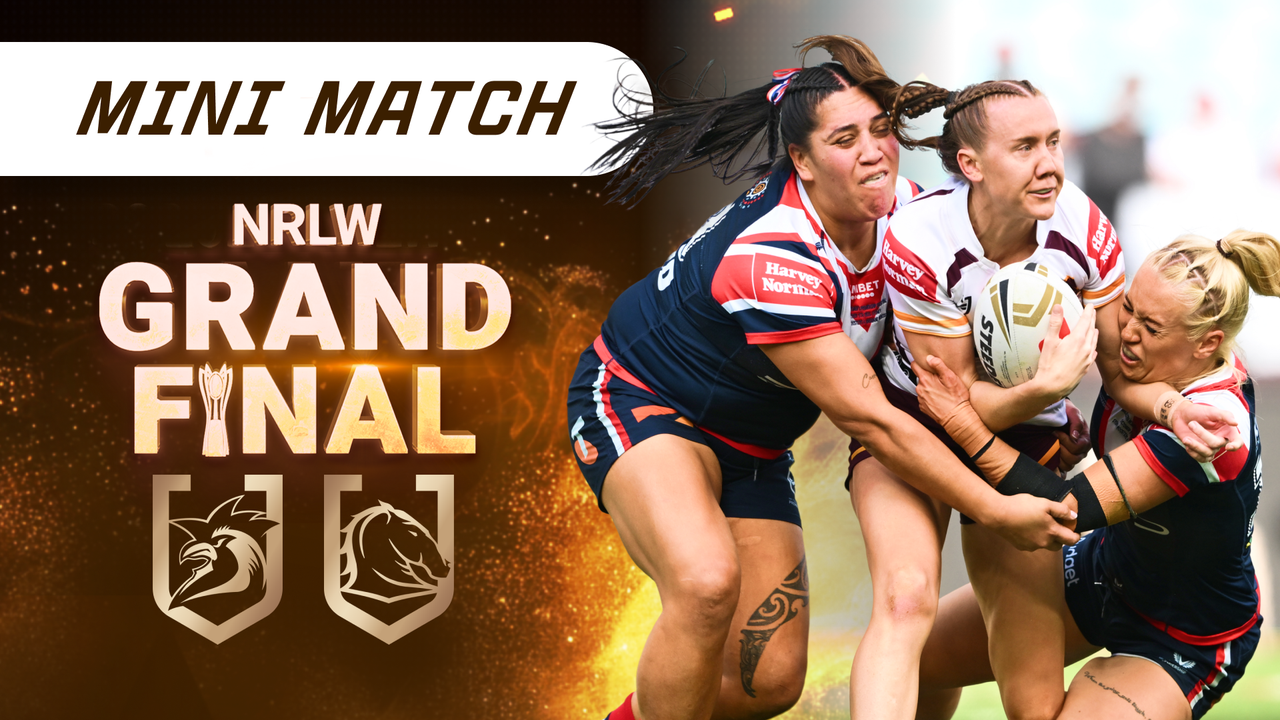 Watch NRL Women's Premiership - Season 2025 - Grand Final: Roosters v Broncos | Mini Match | 9Now