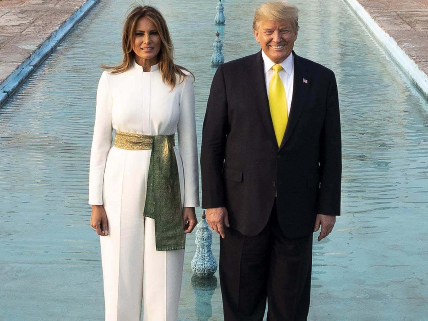 Melania Trump makes an unexpected style choice during Indian tour to ...