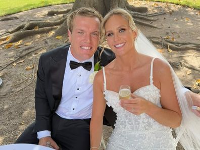 NRL star Jake Trbojevic marries fiancée Alix Waddel - 9Celebrity