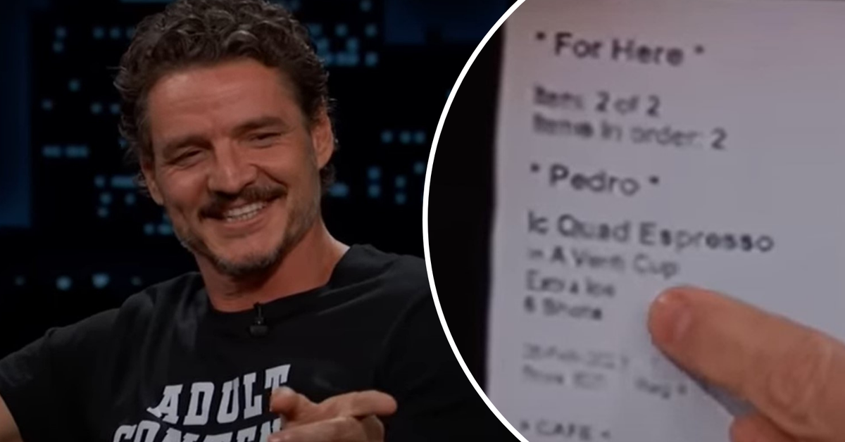 Pedro Pascal addresses his 'insane' coffee order and why he felt ...