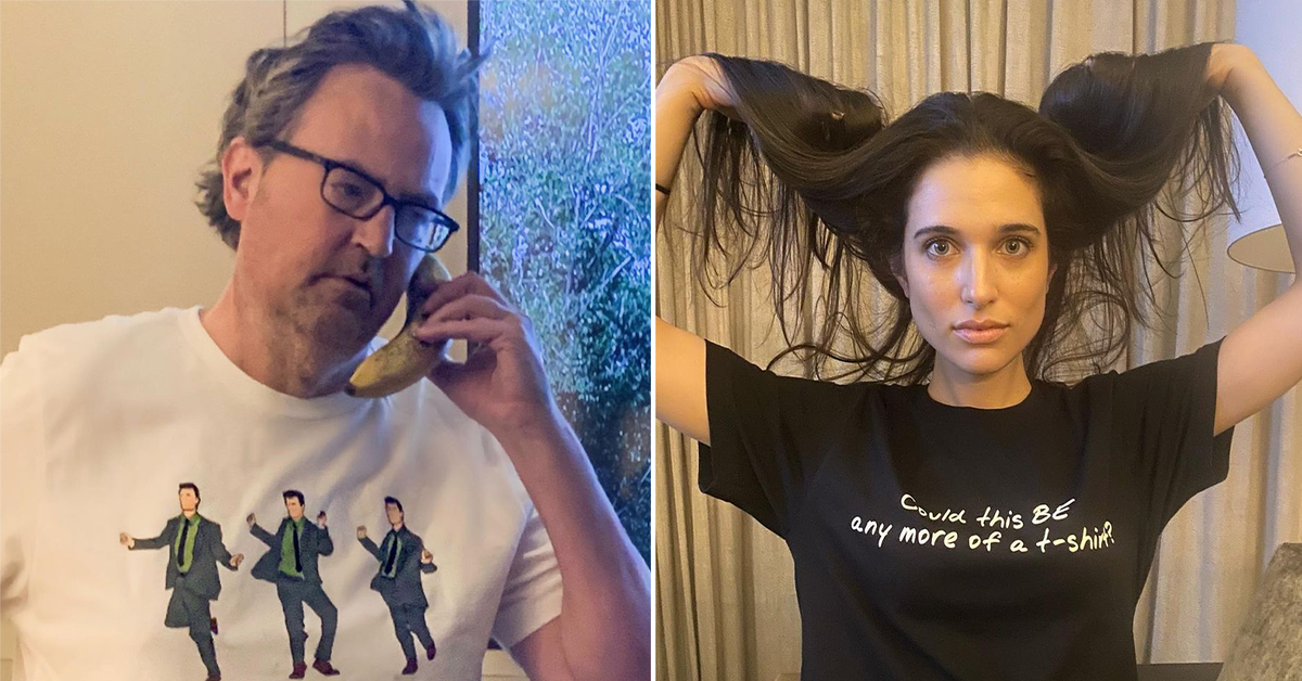 Matthew Perry shares first photo of fiancée Molly Hurwitz - 9Celebrity