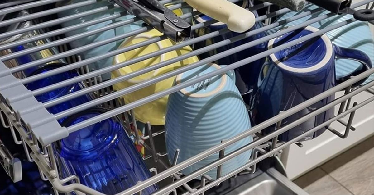 Dishwasher hacks: Expert weighs in on using a drying rack to make an ...