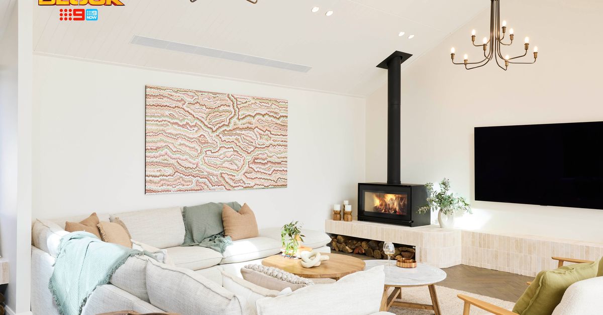 Bringing calm to the chaos of The Block: The fireplace effect