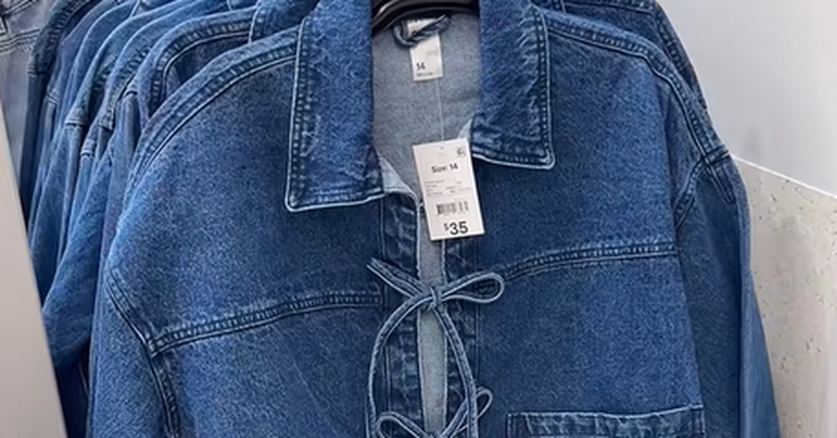 The $35 Kmart denim jacket shoppers are obsessing over right now - 9Honey