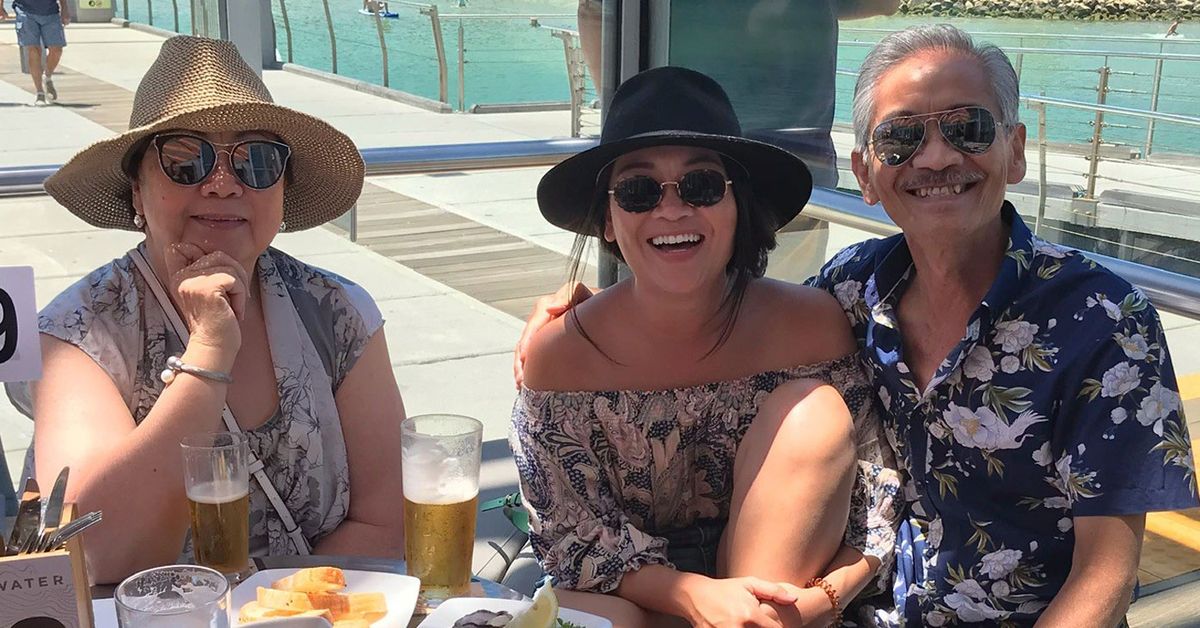 Today newsreader Tracy Vo returns to Perth to be with elderly parents ...