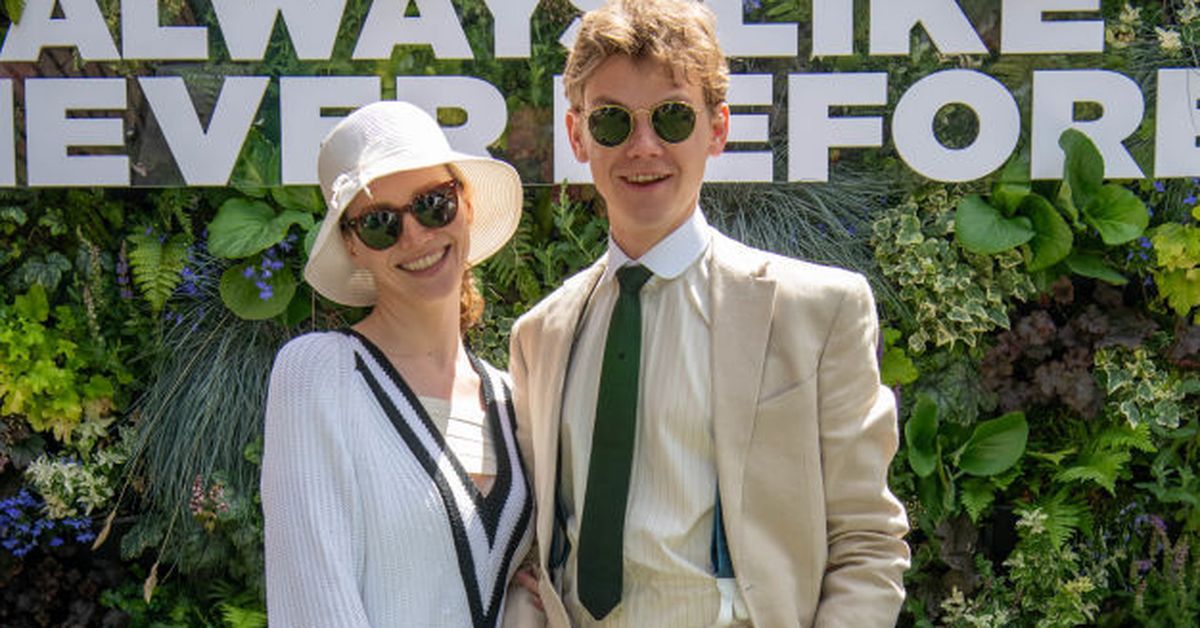Thomas Brodie-Sangster and Talulah Riley make Wimbledon appearance days ...
