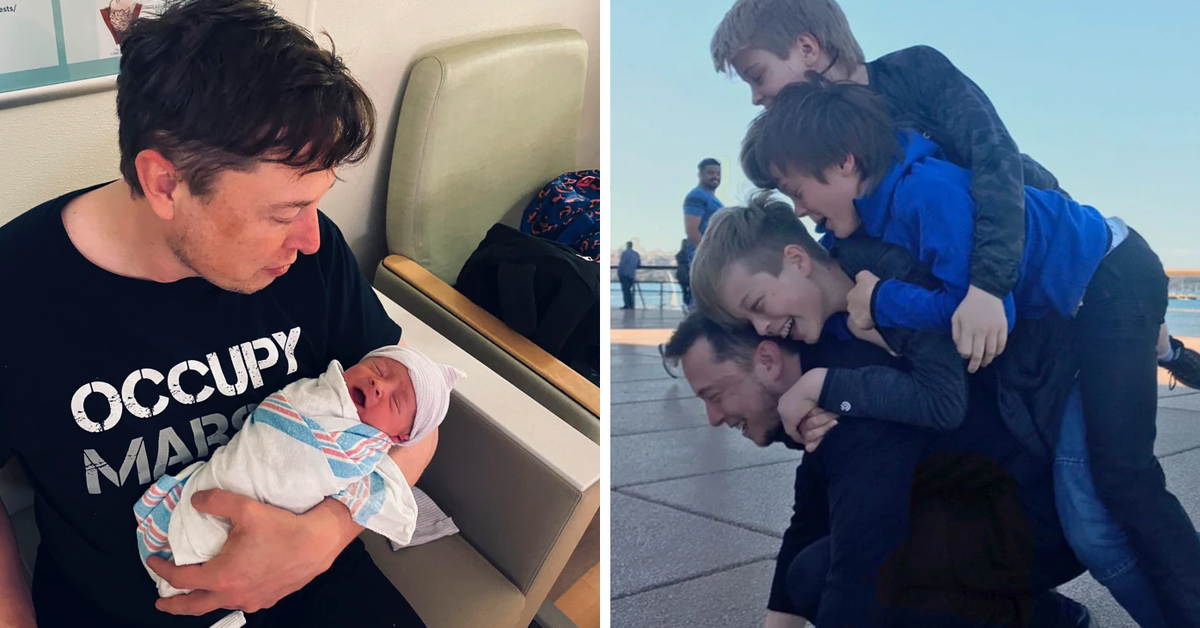 Who are Elon Musk's ten children? Nevada, Griffin, Xavier, Kai, Saxon ...